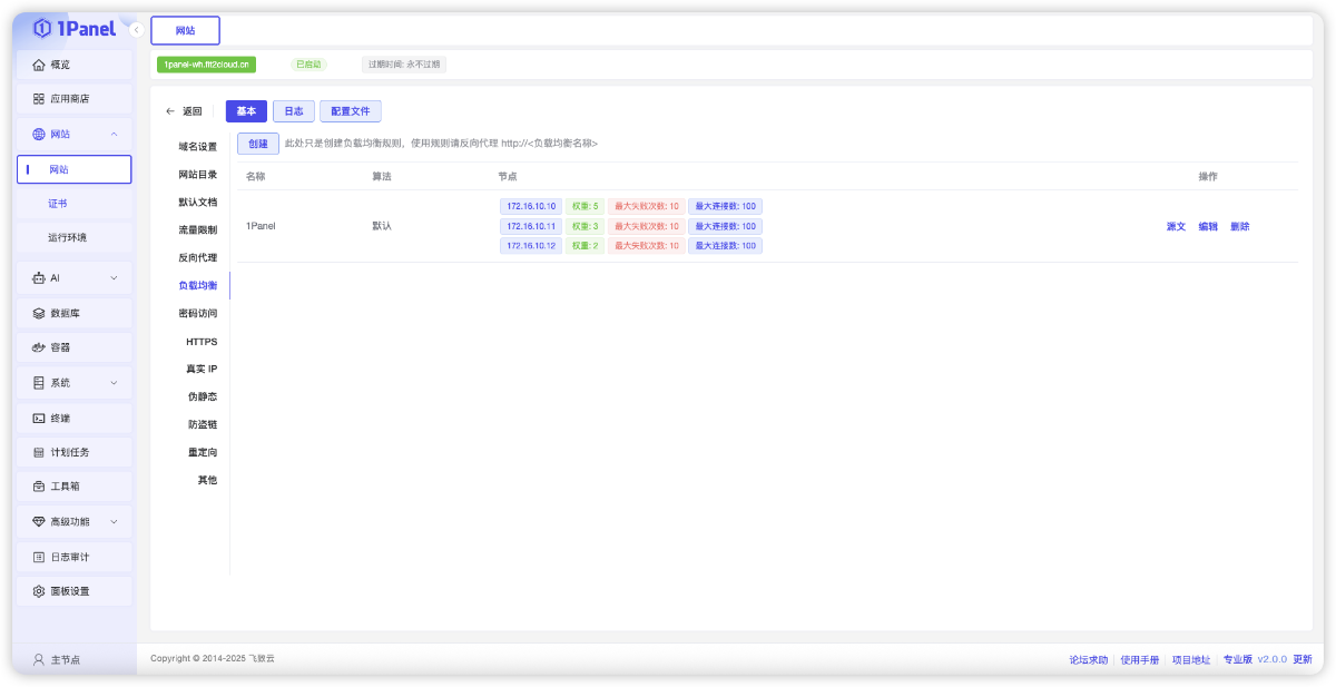 速来体验 | 1Panel V2版本正式发布！ - 技术博客 – FIT2CLOUD 飞致云
